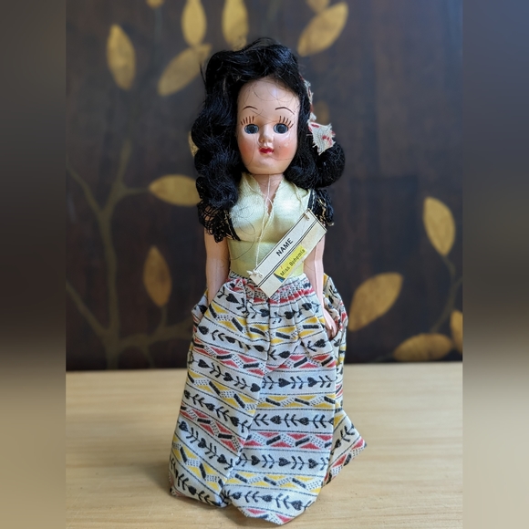 Vintage | Toys | Vintage 94s Hard Plastic Doll Miss Bohemia 1940s 1950s ...